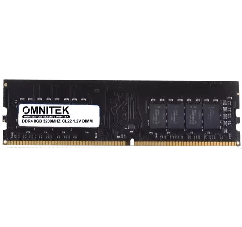 Omnitek 8GB DDR4 3200MHz DIMM Memory – IT Warehouse